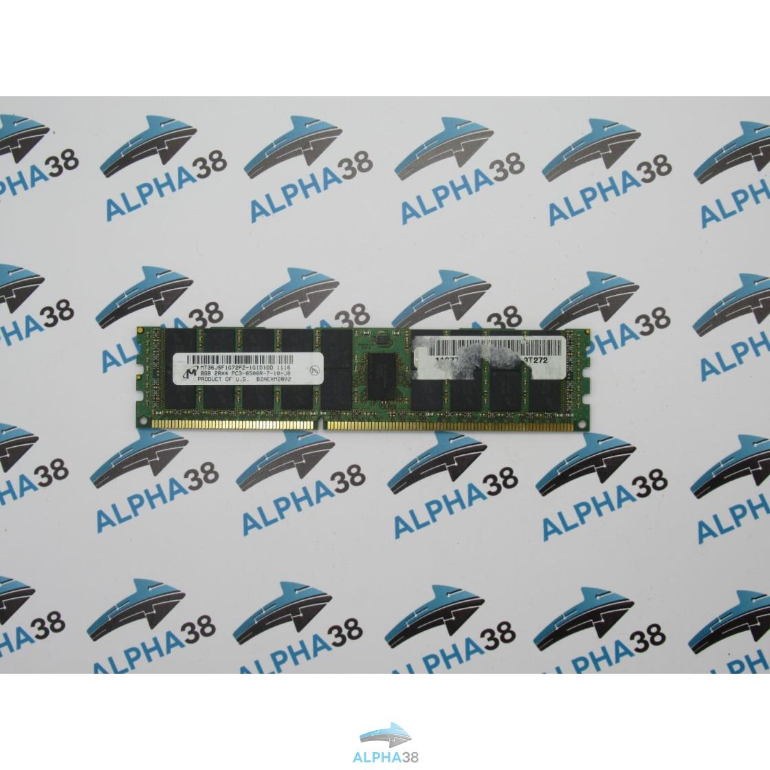 MT36JSF1G72PZ-1G1D1DD - Micron 8 GB DDR3-1066 RDIMM PC3-8500R 4Rx8 - , 6,23