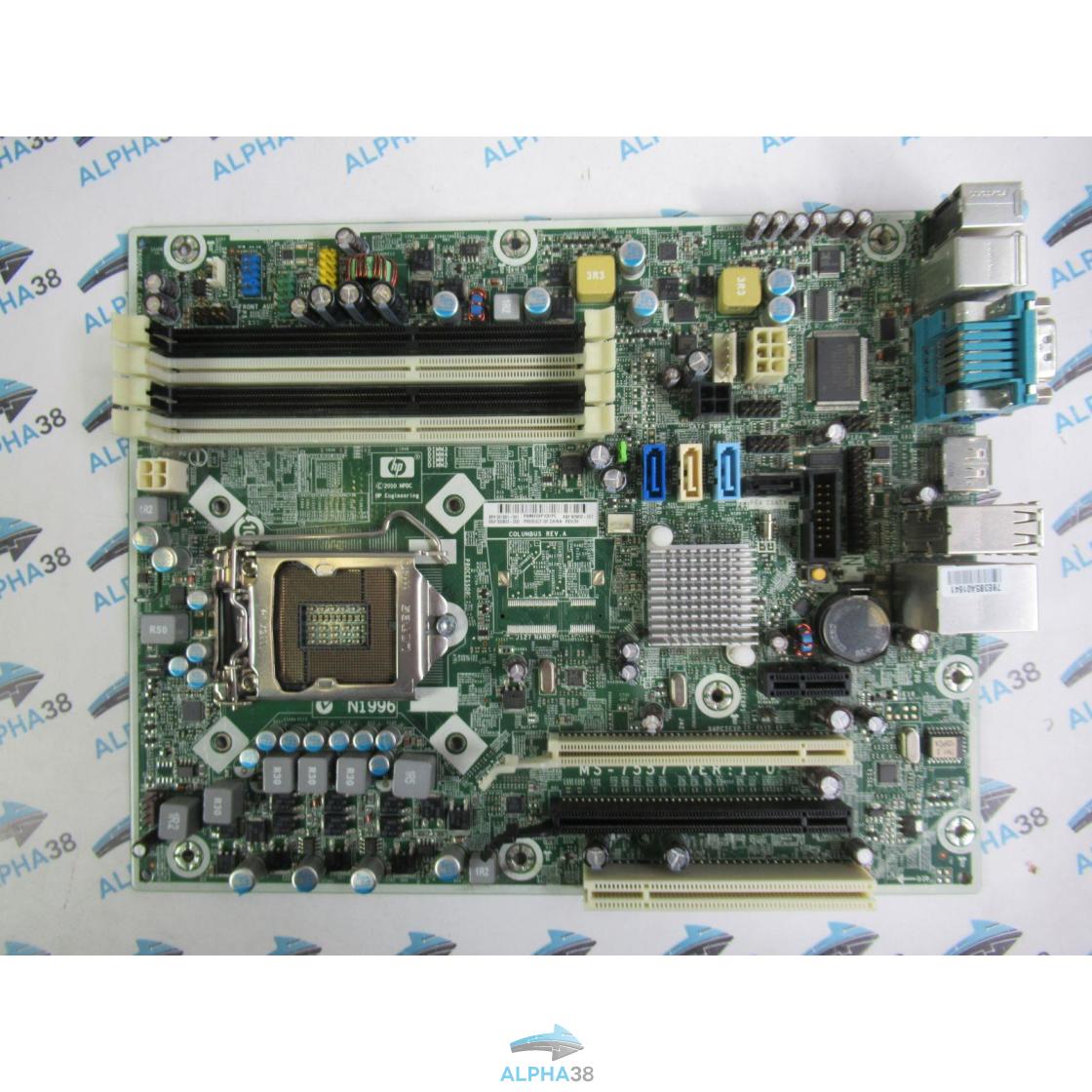 HP MS-7557 1.0 - Intel Q57 - Sockel 1156 - DDR3 Ram - Micro ATX HP 81 ...