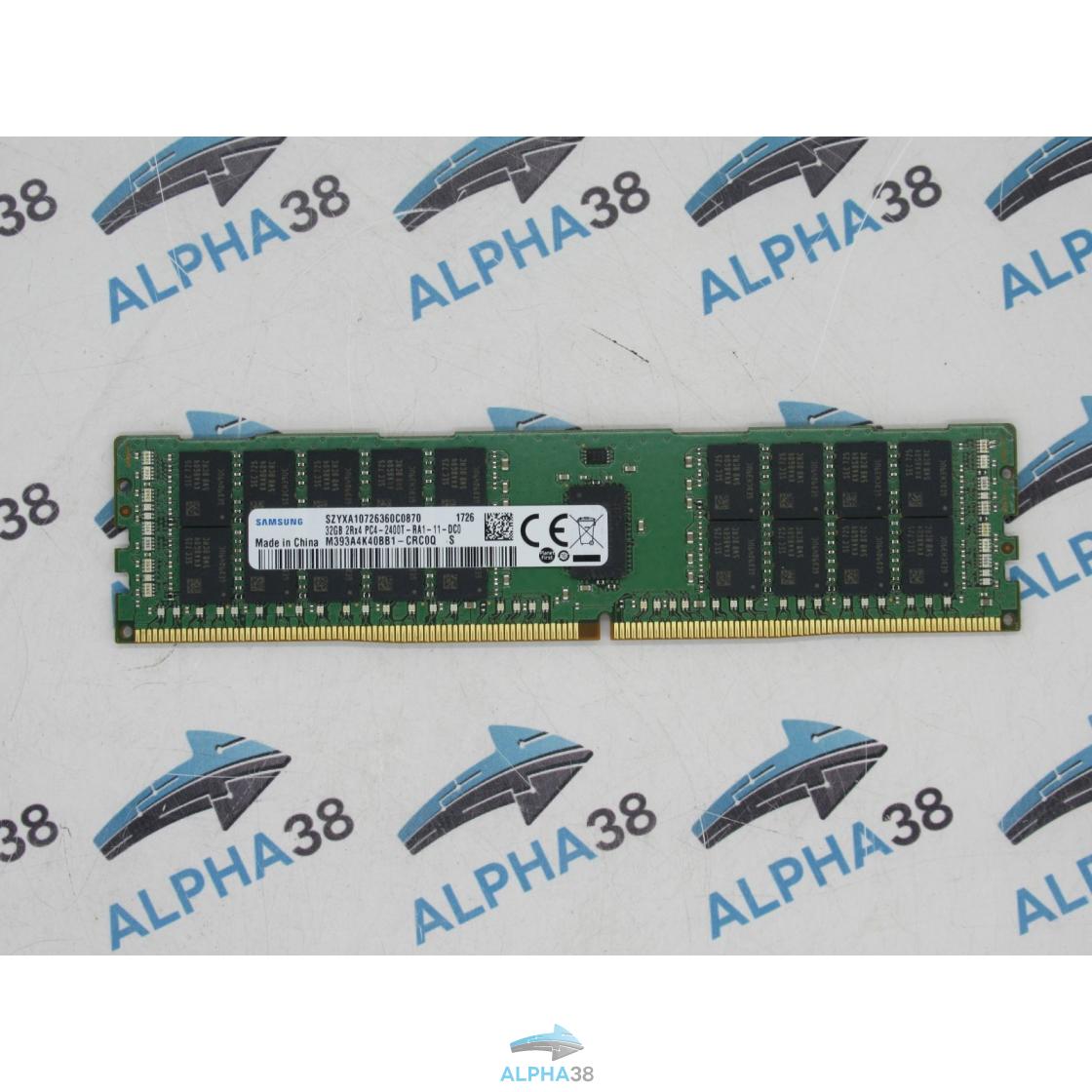 M393A4K40BB1-CRC - Samsung 32 GB DDR4-2400 RDIMM PC4-19200T-R 2Rx4 - , 32,15