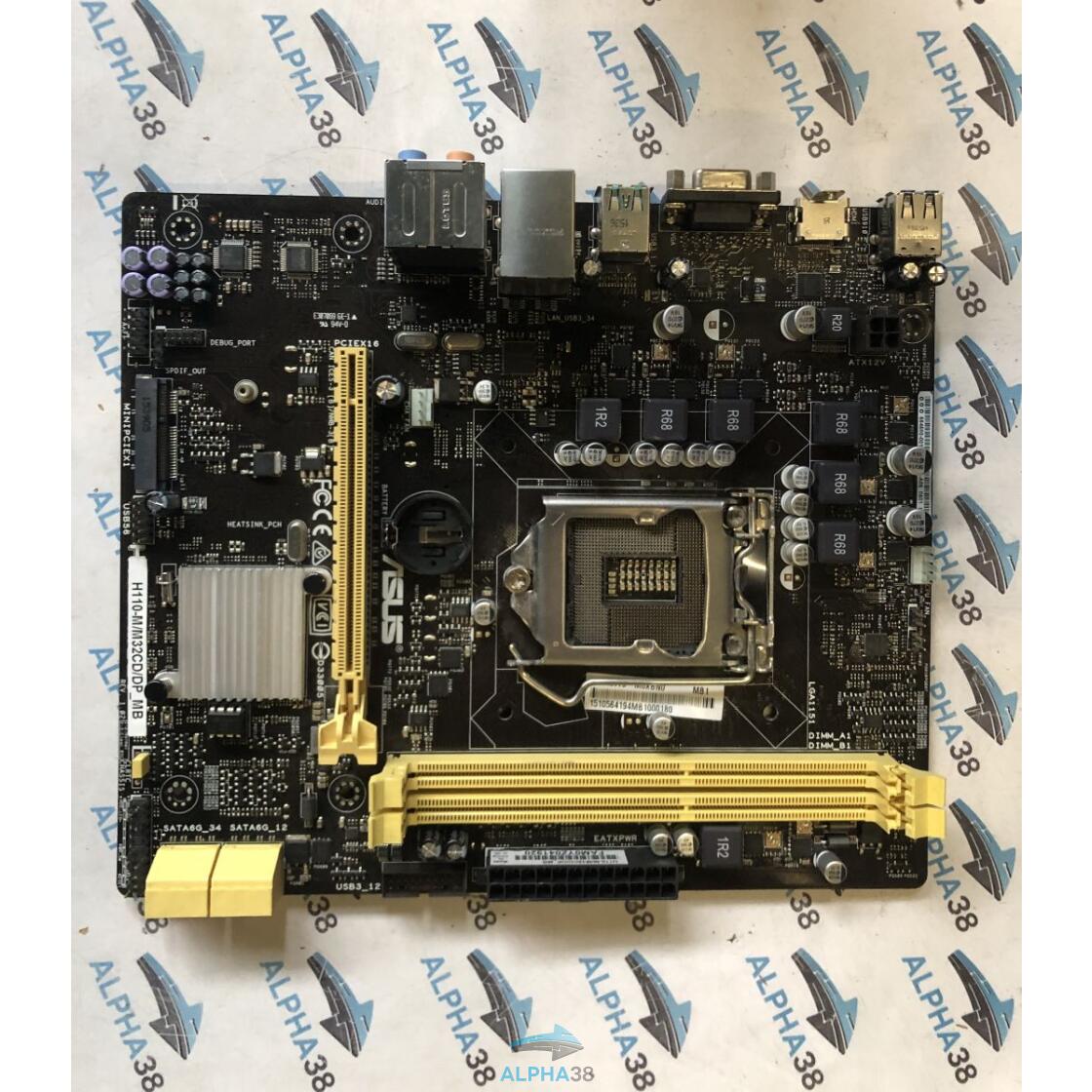 Asus H110-M/M32CD/DP_MB - Intel H110 - Sockel 1151 - DDR3 Ram - Micro ...